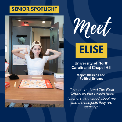 Elise '25 | News | The Field School