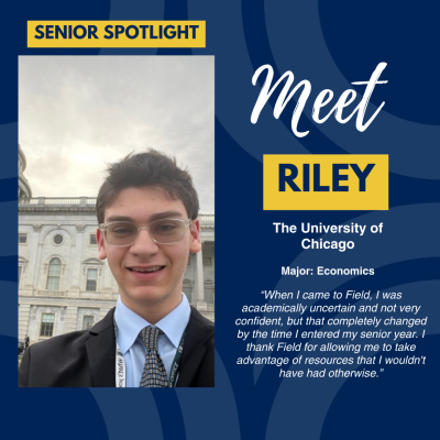Riley '24 | News | The Field School